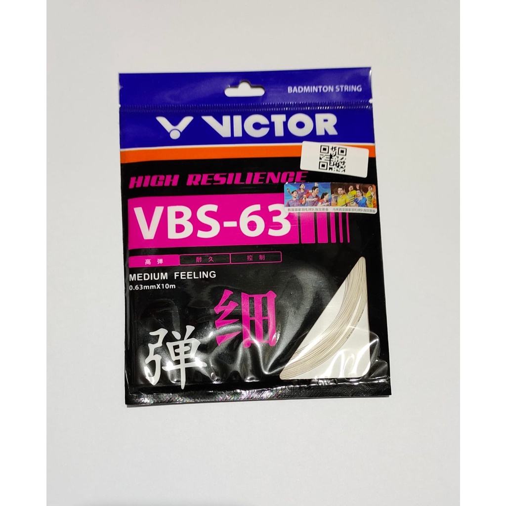 Jual Senar Raket Badminton VICTOR VBS 63 / VBS-63 ORIGINAL | Shopee ...