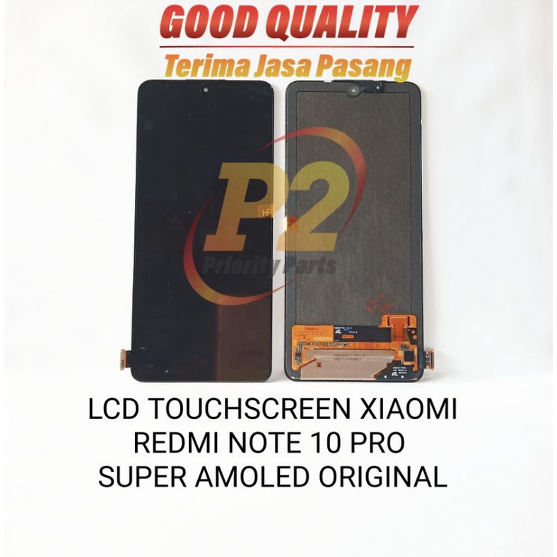 Jual LCD TOUCHSCREEN XIAOMI REDMI NOTE 10 PRO SUPER AMOLED ORIGINAL | Shopee Indonesia