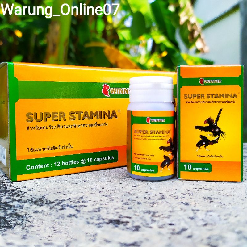 Jual Winner Super Stamina Obat Penambah Stamina Ayam Laga Super Agresif ...