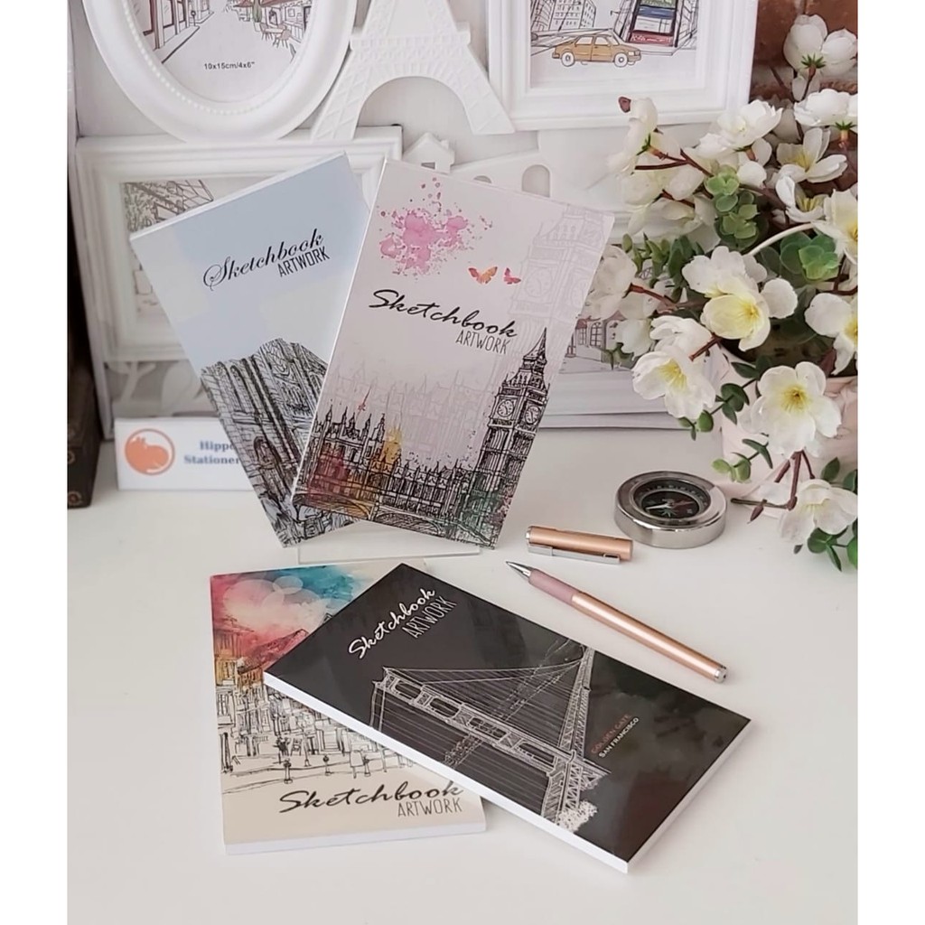 Jual SKETCHBOOK INA DESIGN 11,5X20CM | Shopee Indonesia