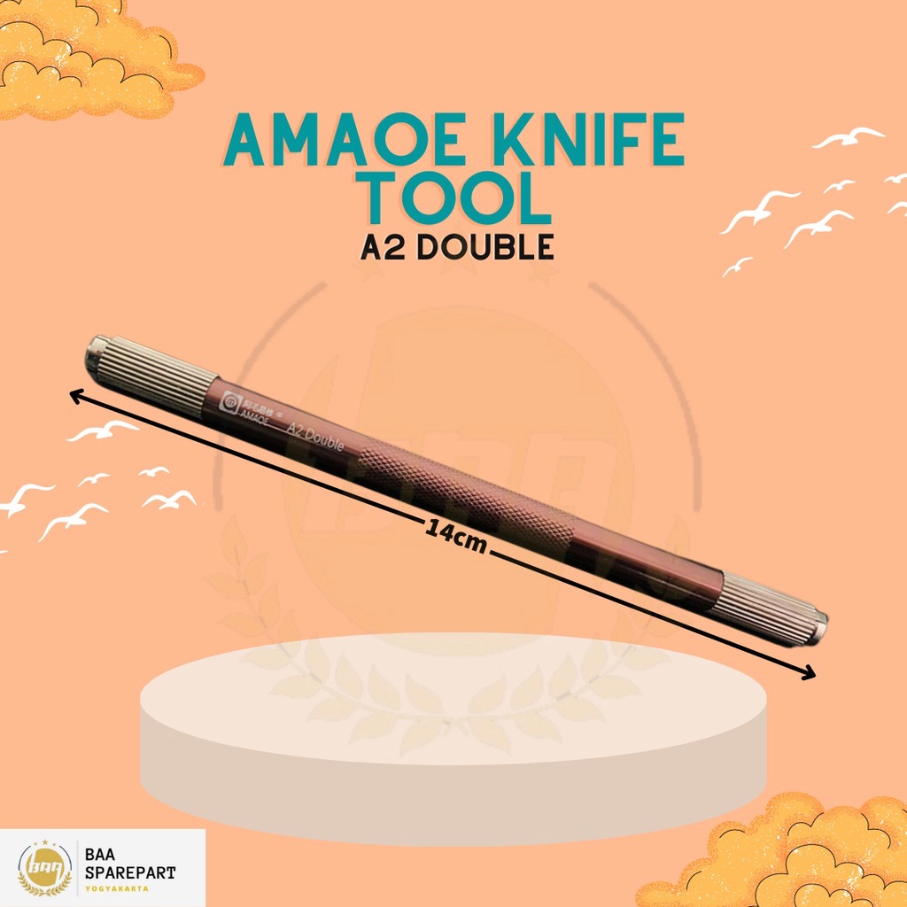 Jual AMAOE A2 DOUBLE GAGANG PISAU | Shopee Indonesia