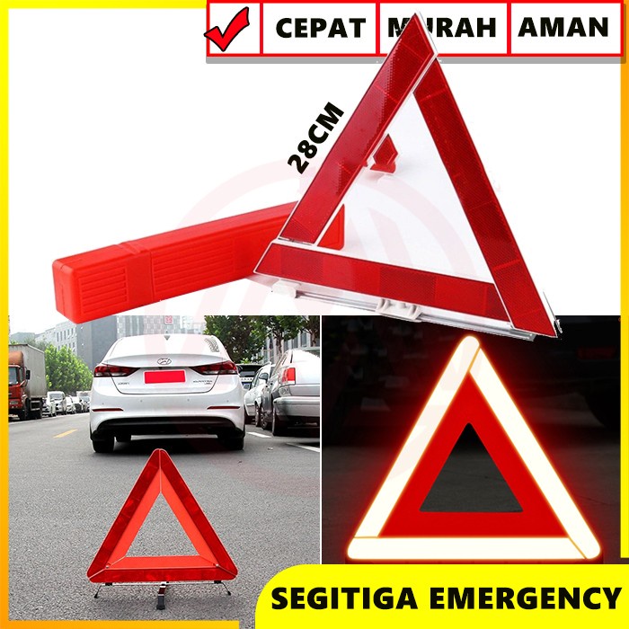 Jual Mobil-Bumper- Segitiga Pengaman Segitiga Emergency Sign Segitiga ...