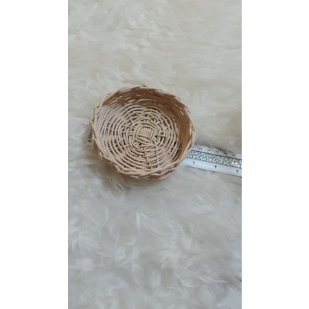 Jual Keranjang Rotan bulat 11 cm | Shopee Indonesia