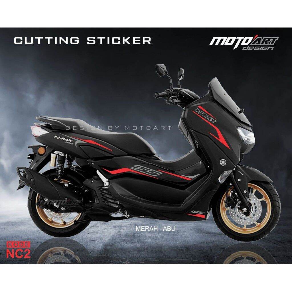 Jual NEW STICKER YAMAHA ALL NEW NMAX 2020-2021 KODE NC2 | Shopee Indonesia