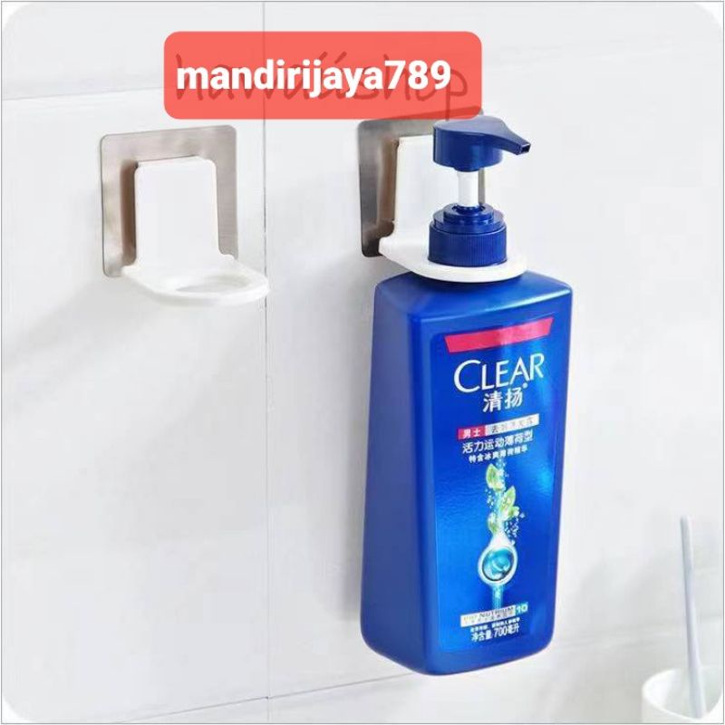 Jual Gantungan Botol Sabun Tempel Dinding / Hook Gantung Botol Sabun ...