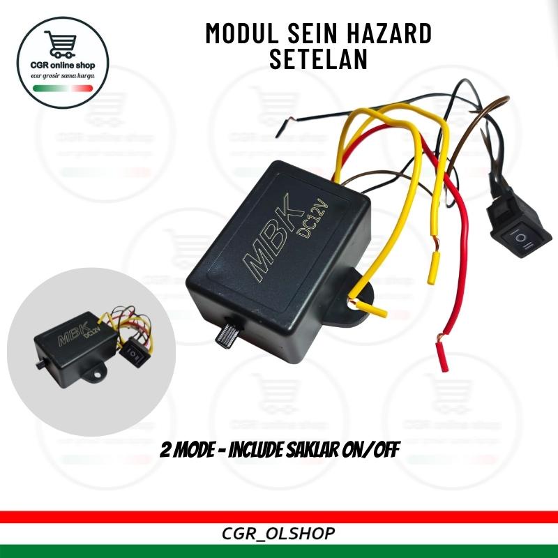 Jual MODUL HAZARD RELAY TOURING MODUL LAMPU DARURAT MODUL LAMPU HAZARD ...