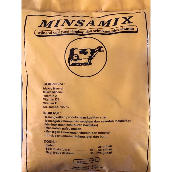 Jual MINSA MIX | PRODUK MINERAL ATAU SUPLEMEN TAMBAHAN UNTUK TERNAK ...