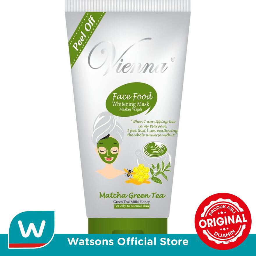 Jual Vienna Face Mask Matcha Green Tea 50ml | Shopee Indonesia