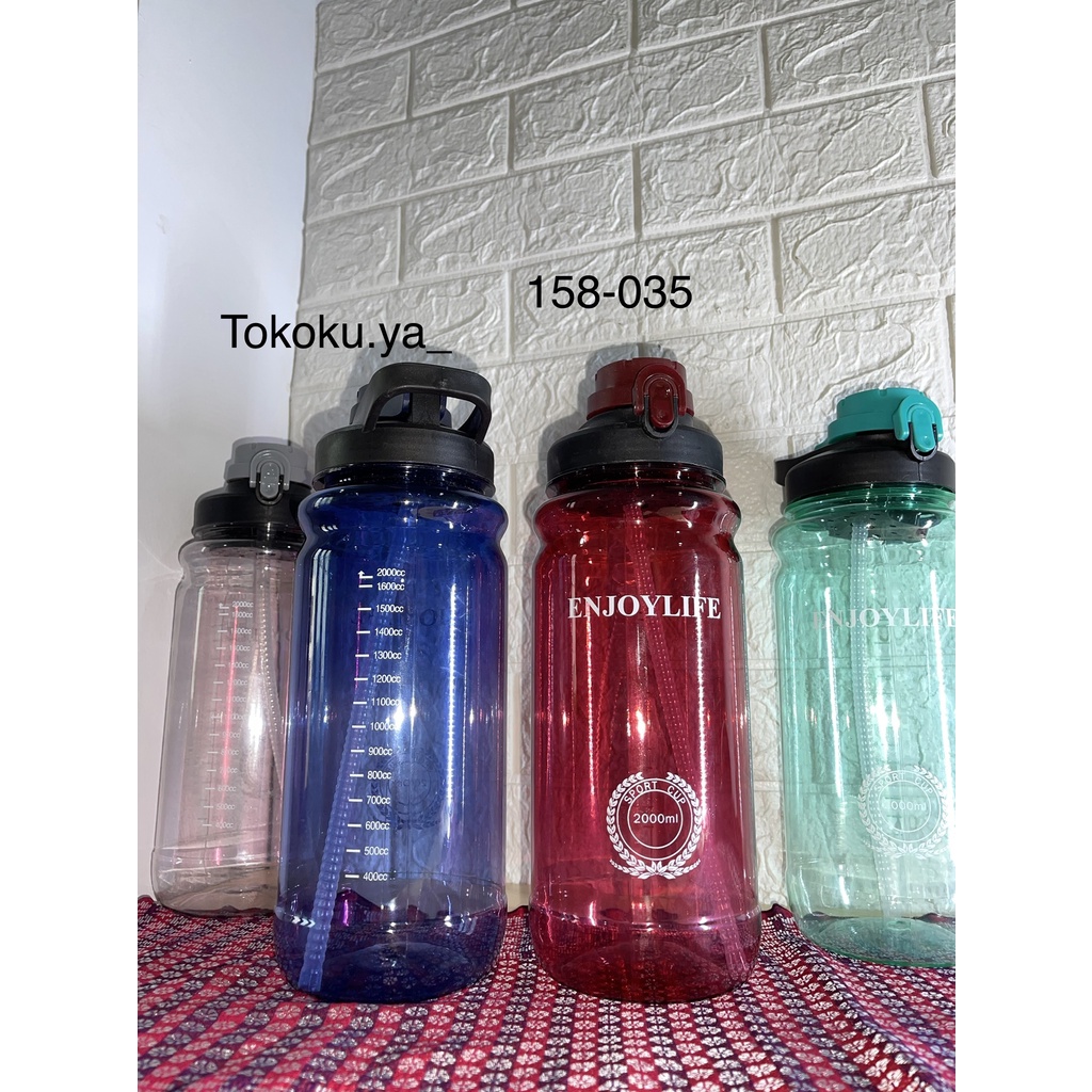 Jual Botol ENJOY LIFE FREE TALI !! Botol Jumbo Botol Olahraga Botol ...