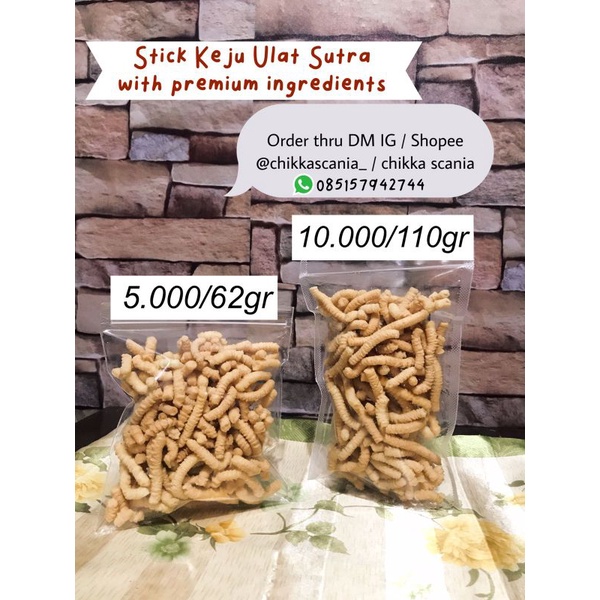 Jual stik keju ulat sutra | Shopee Indonesia