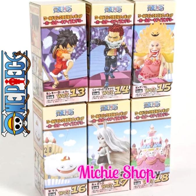 Jual [TERLARIS] FIGURE ONE PIECE WCF WHOLE CAKE ISLAND VOL 3 (SET 6 ...