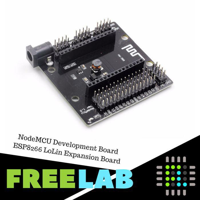 Jual ESP8266 NodeMCU Development Board LoLin BaseBoard Expansion Board ...