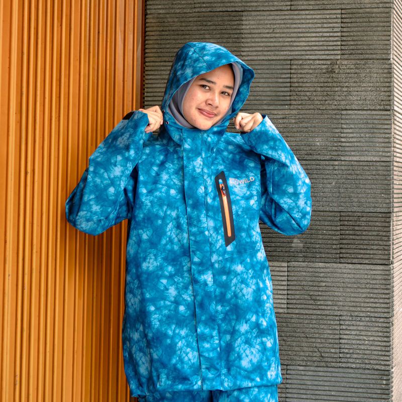 Jual Jas Hujan Wd Wild Original Raincoat Outdoor Waterproof Mantel Baju ...