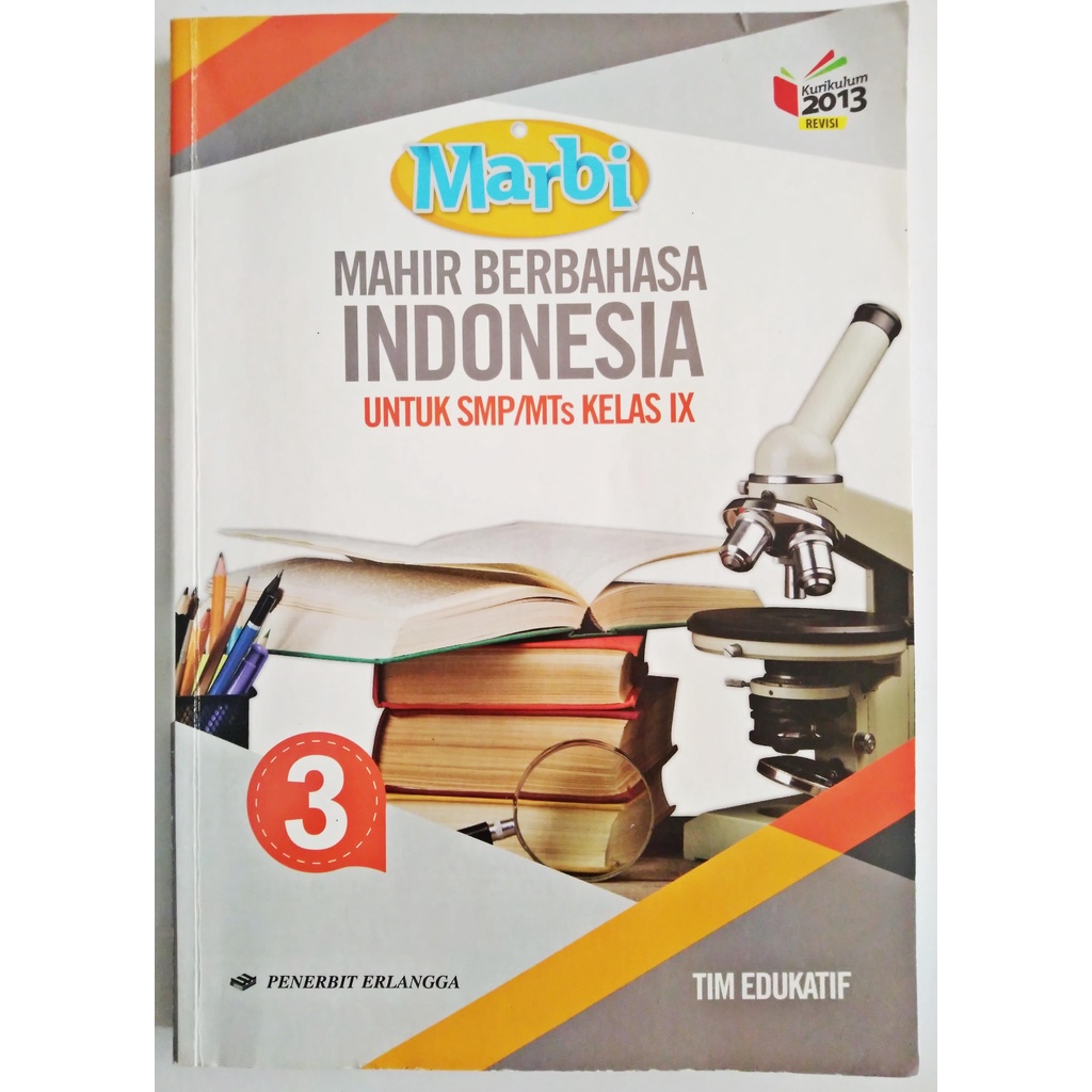 Jual BUKU MAHIR BERBAHASA INDONESIA UNTUK SMP/MTs KELAS IX TIM EDUKATIF ...