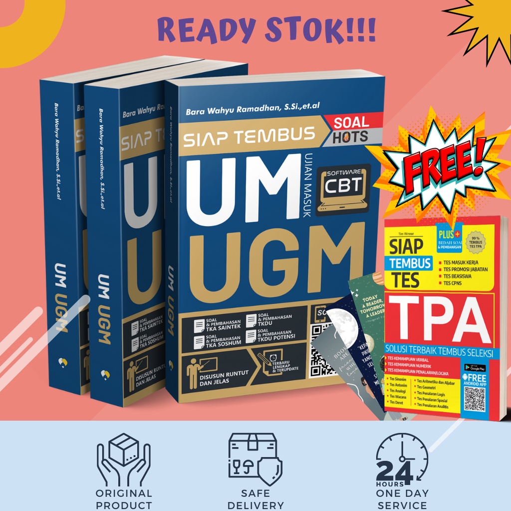 Jual Buku Siap Tembus UM UGM 2023 (Ujian Masuk Universitas Gadjah Mada ...