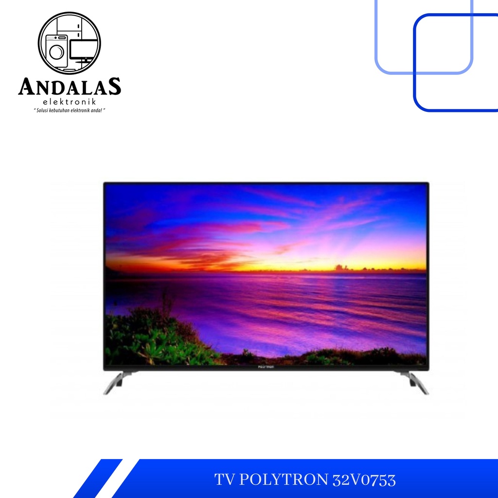 Jual LED TV 32 Inch Polytron HD Ready Digital TV PLD-32V1853 PLD32V1853 32V1853 1853 | Shopee ...
