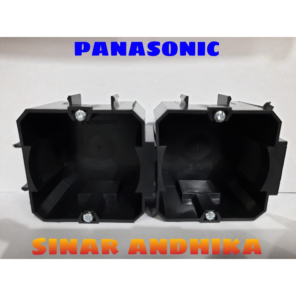 Jual Inbow Dus/Box Double C-Type Hitam Panasonic WEJ 5911N | Shopee ...