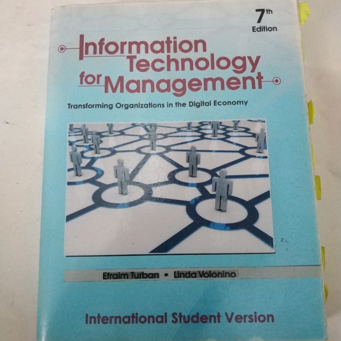 Jual BUKU INFORMATION TECHNOLOGY FOR MANAGEMENT 7TH EDITION | Shopee ...