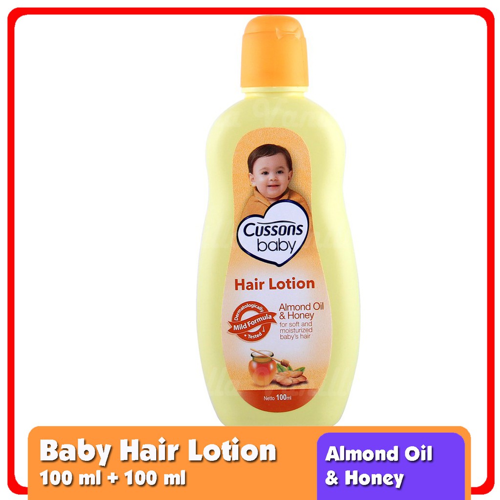 Jual Cusson Baby Hair Lotion Minyak Rambut Bayi 100ml +100ml CUSSONS ...