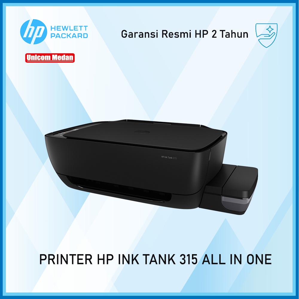 Jual Printer HP Ink Tank 315 All in One (Print Scan Copy) | Shopee ...