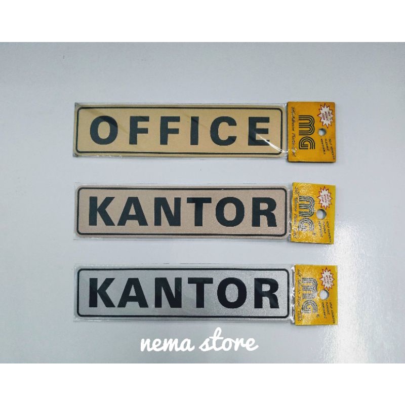 Jual GM STIKER KANTOR/ STICKER OFFICE | Shopee Indonesia