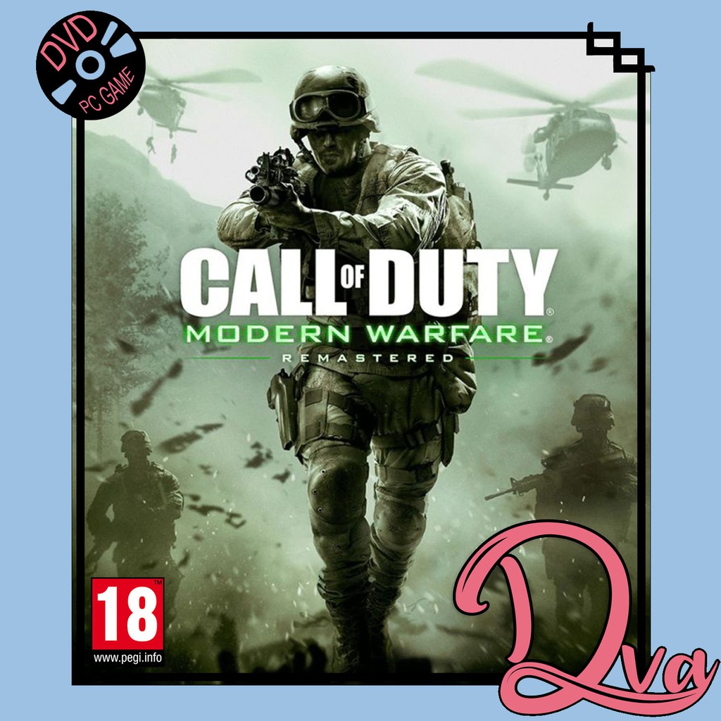 Jual Call of Duty Modern Warfare Remastered - PC GAME CD DVD GAME PC ...