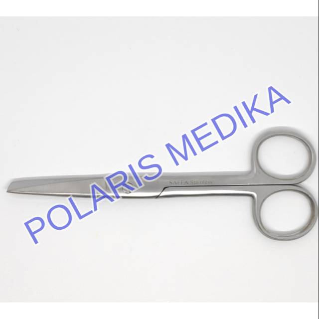 Jual Gunting Operasi Tajam Tumpul LURUS 14 CM / Operating Scissors Sharp Blunt Straight 14 cm ...