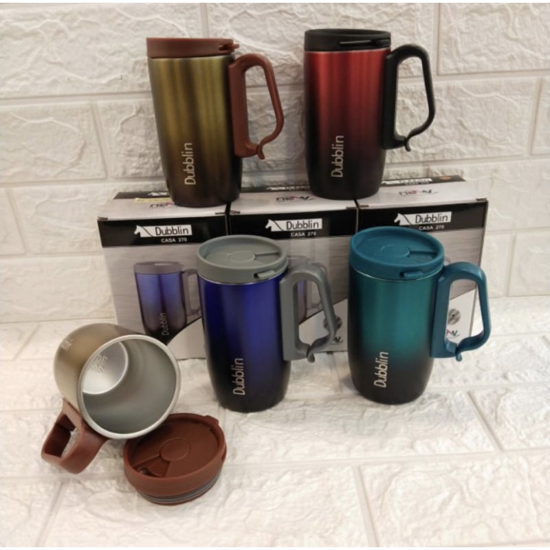 Jual MUG/GELAS TAHAN PANAS BOTOL 270ML STAINLESS STEEL | Shopee Indonesia