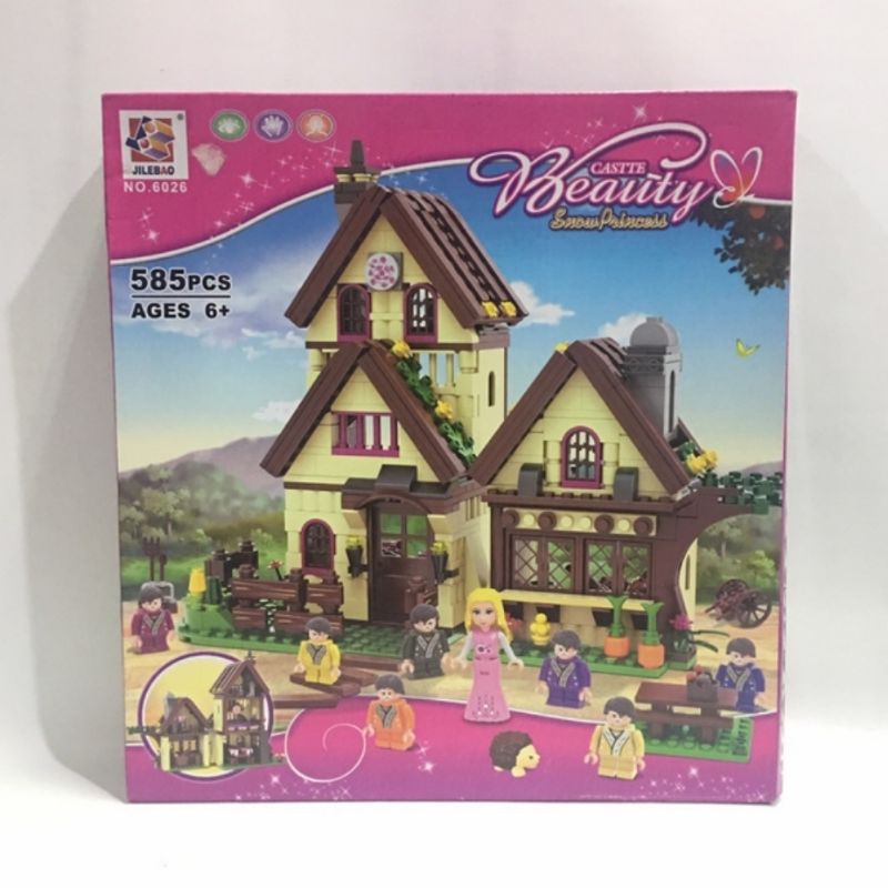 Jual Lego Block Beauty Castle Princess 2 Tingkat | Shopee Indonesia