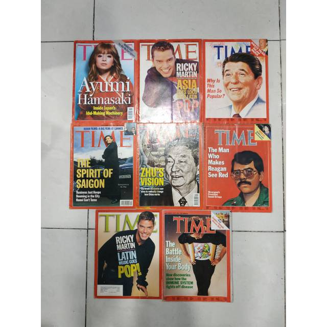 Jual Majalah time bahasa inggris bebas pilih harga satuan | Shopee ...