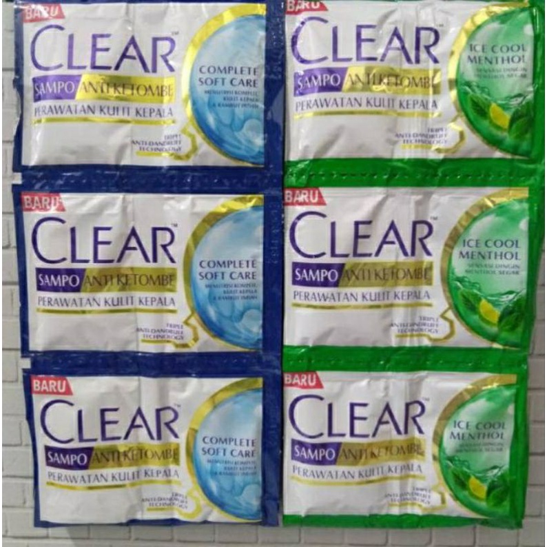 Jual Shampo Clear Renceng | Shopee Indonesia