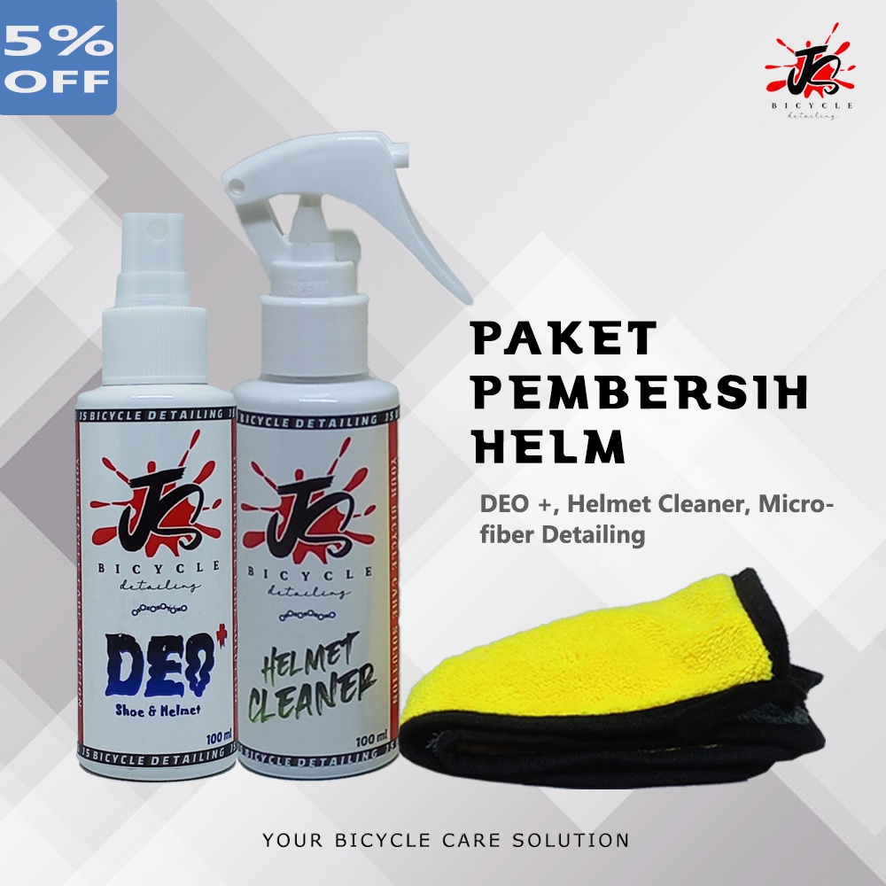 Jual Paket Pembersih dan Pengharum Helm Sepeda Motor - JS Bicycle Detailing | Shopee Indonesia