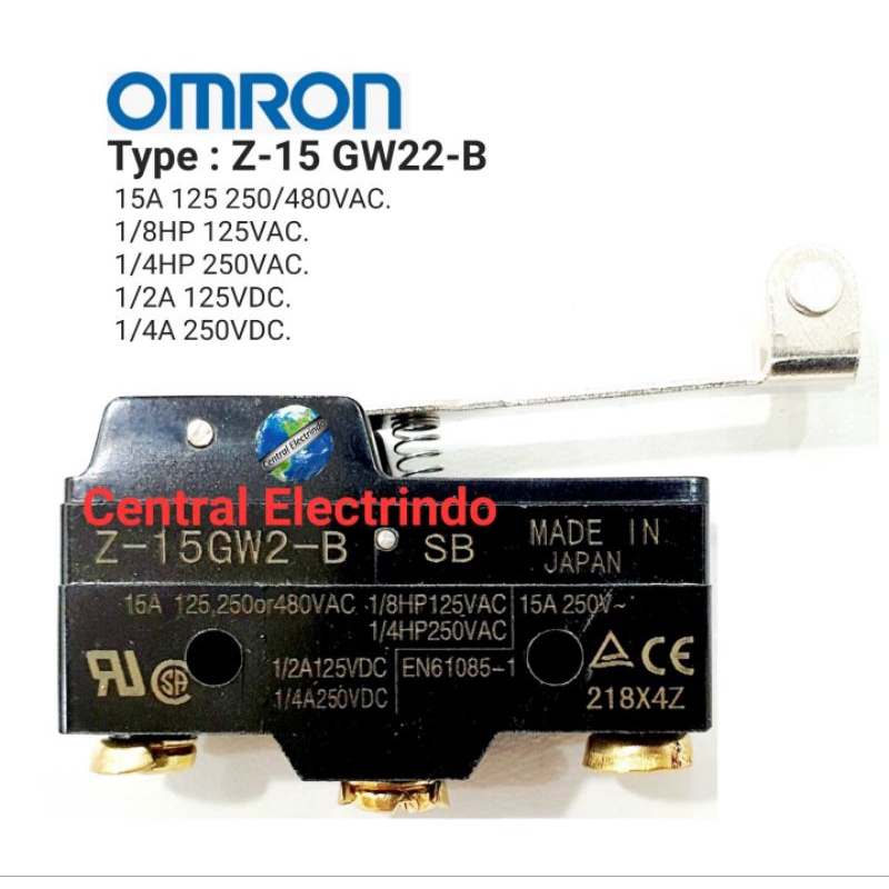 Jual Limit Switch/Micro Switch Z-GW2-B Omron. | Shopee Indonesia