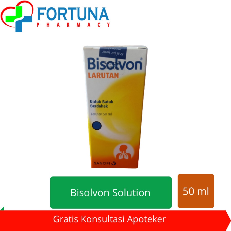 Jual Bisolvon Solution 50 ml | Shopee Indonesia