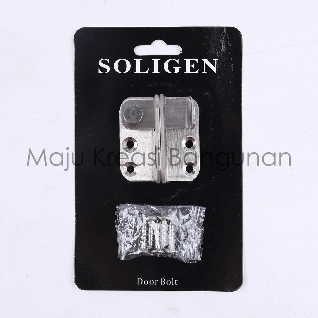 Jual Grendel Pintu Dorong Soligen 405 Sliding Door Geser Stainless ...
