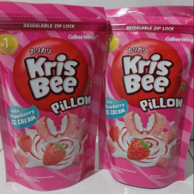 Jual Promo Habiskan Stoik Kris Bee Pillow Strawberry Ice cream 100g ...