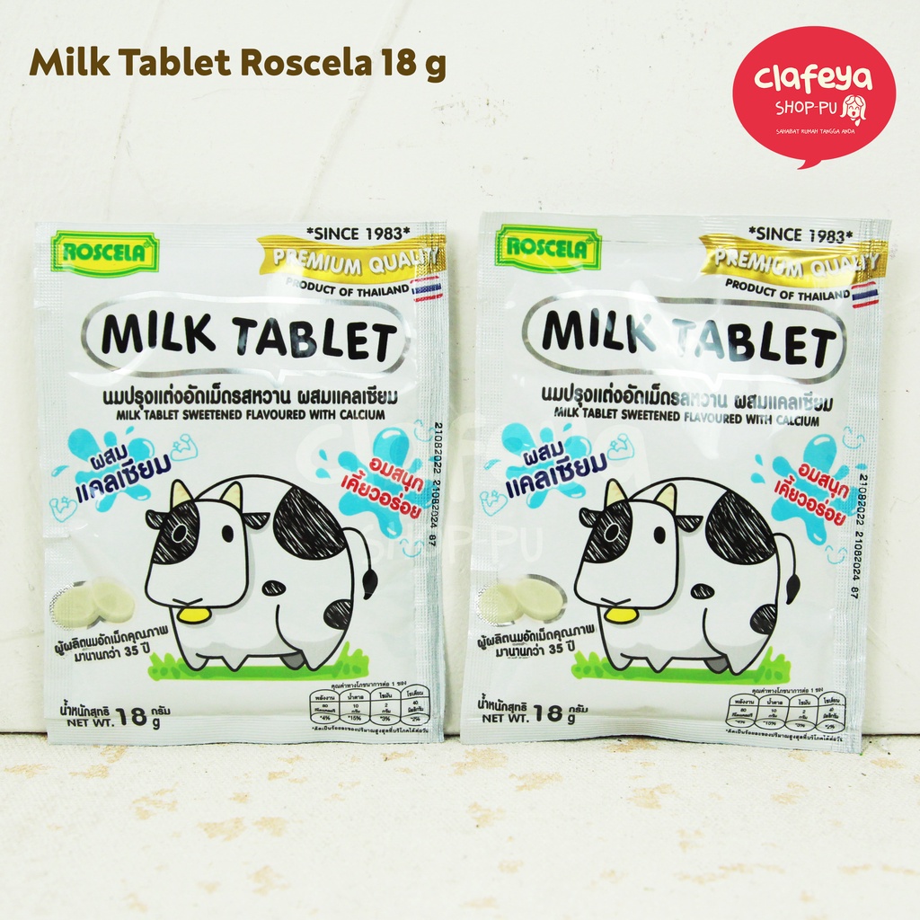 Jual Milk Candy Tablet - Permen Susu Tablet Asli Thailand | Shopee ...