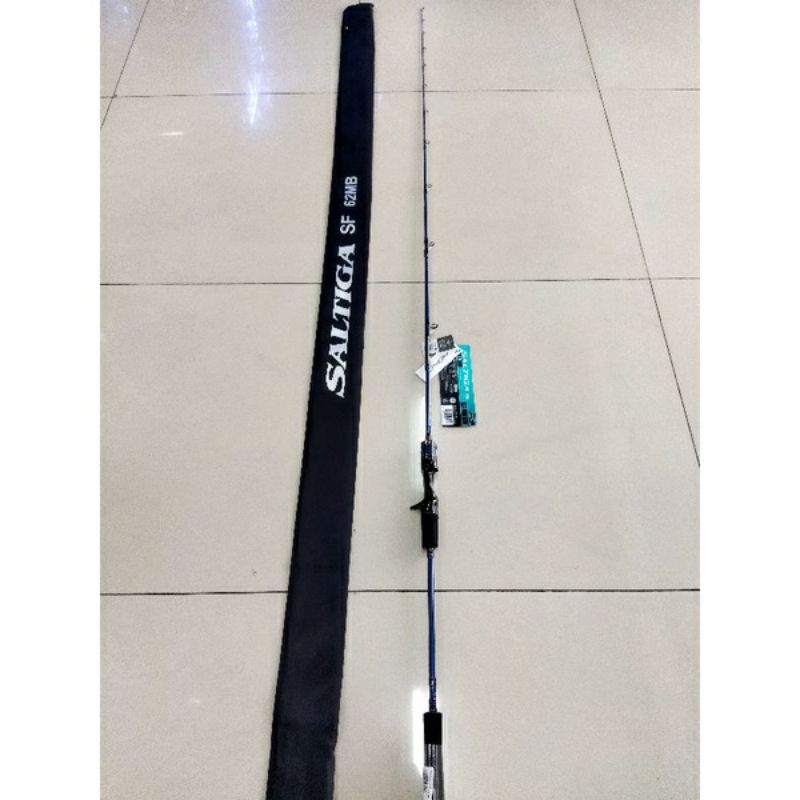 Jual joran OH Jigging Daiwa SALTIGA SF 62MB PE 1-2|OVERHEAD | Shopee Indonesia