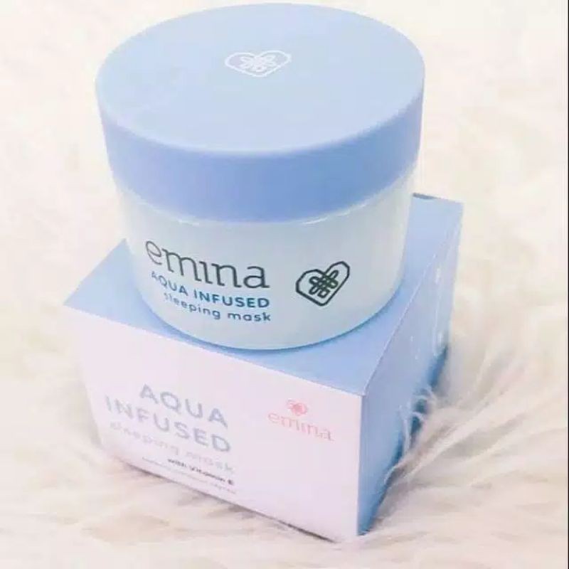 Jual Emina Aqua Infused Sleeping Mask 30gr | Shopee Indonesia