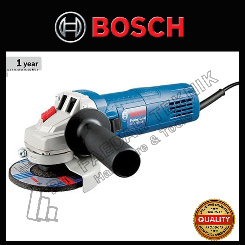 Jual Bosch Angle Grinder / Gerinda Tangan Listrik 115MM 750Watt GWS 750 ...