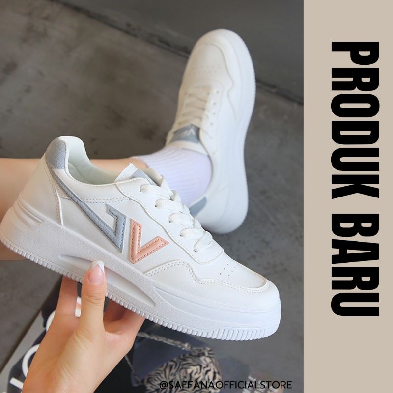 Jual Sepatu Wanita Sneaker korea CEKLIST VL/ sneakers wanita/ Sepatu ...