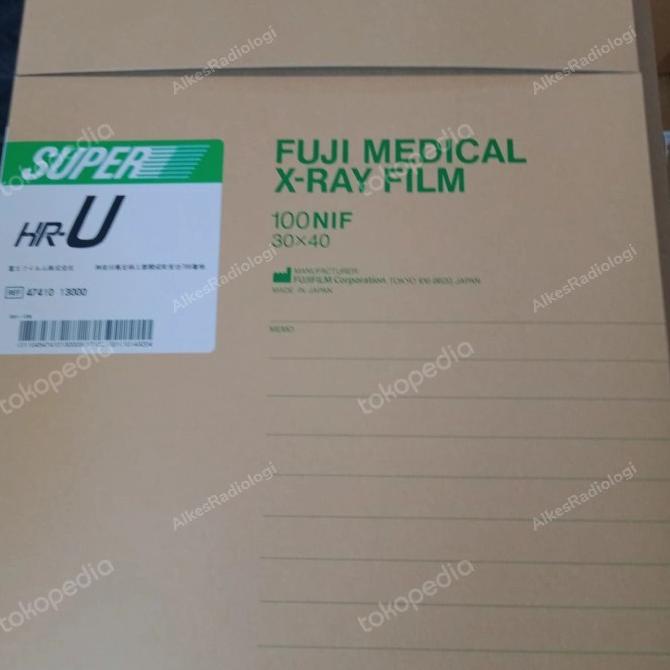 Jual Film radiologi Fujifilm SHRU 30x40 | Shopee Indonesia