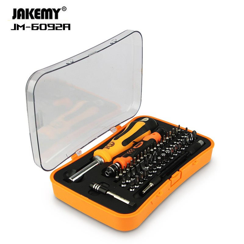 Jual Jakemy Obeng Set JM-6092A 57 in 1 Prefessional Screwdriver Set ...