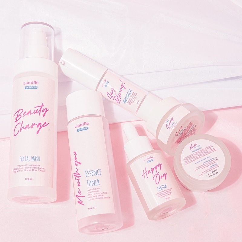 Jual [Preorder] Bundling Paket Skincare Camille Beauty - Facemist ...
