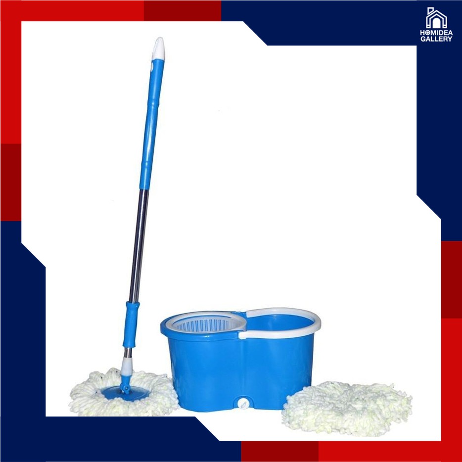 Jual paragraph super Mop + Pembuangan Air - Biru alat pengepel lantai ...
