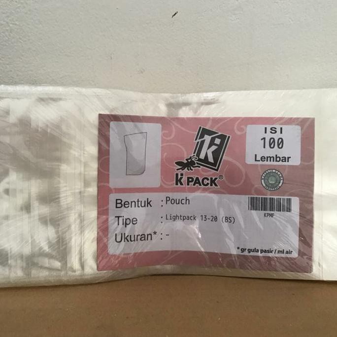 Jual Produk Terbaik] Kemasan Standing Pouch Light Pack 13X20 Cm 250 Gr ...