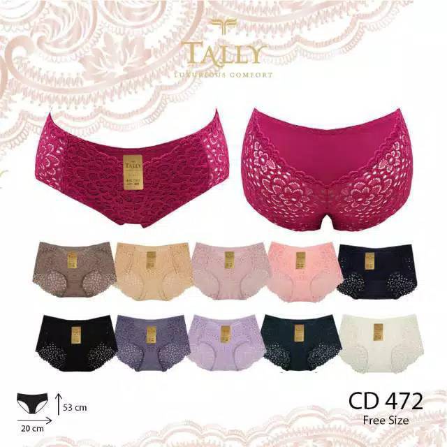 Jual TALLY Cd Brokat Katun 472 Lace Panties Collection Original | Shopee Indonesia