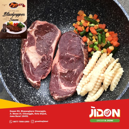 Jual Jual Paket Daging Sapi Steak Ribeye Aus (Untuk 2 Orang) | Shopee ...