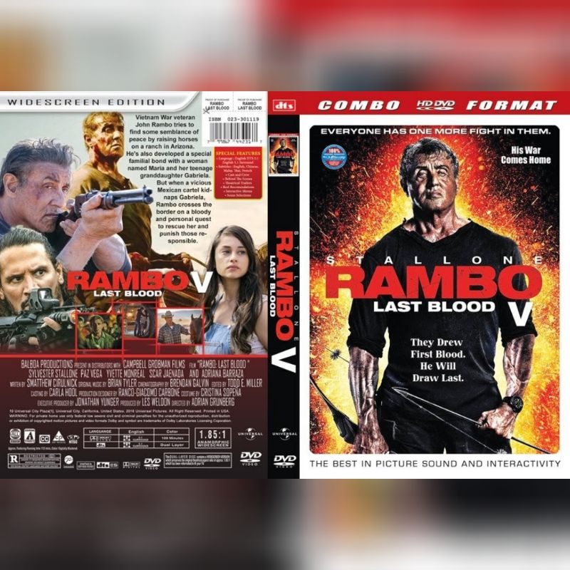 Jual Kaset Film RAMBO V - LAST BLOOD - 2019 - HD | Shopee Indonesia
