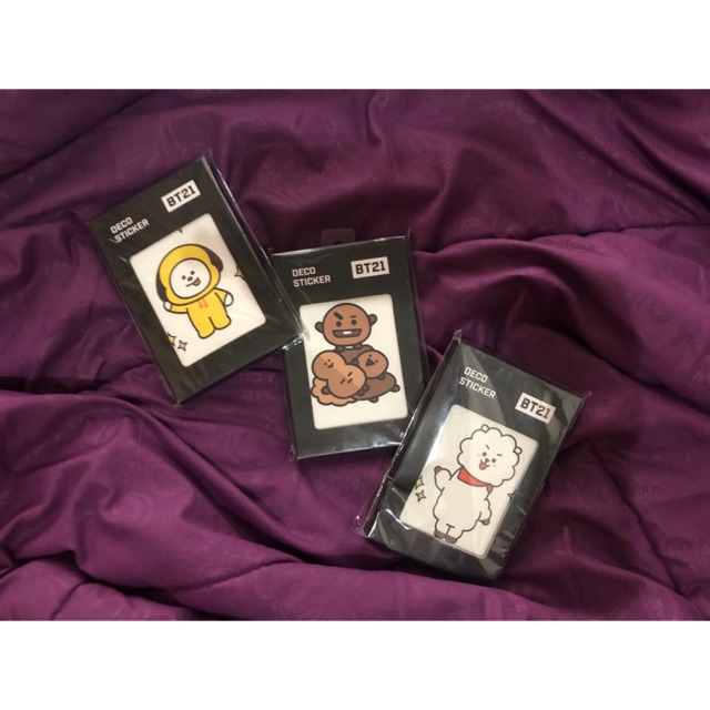 Jual BTS BT21 MONOPOLY DECO STICKER | Shopee Indonesia